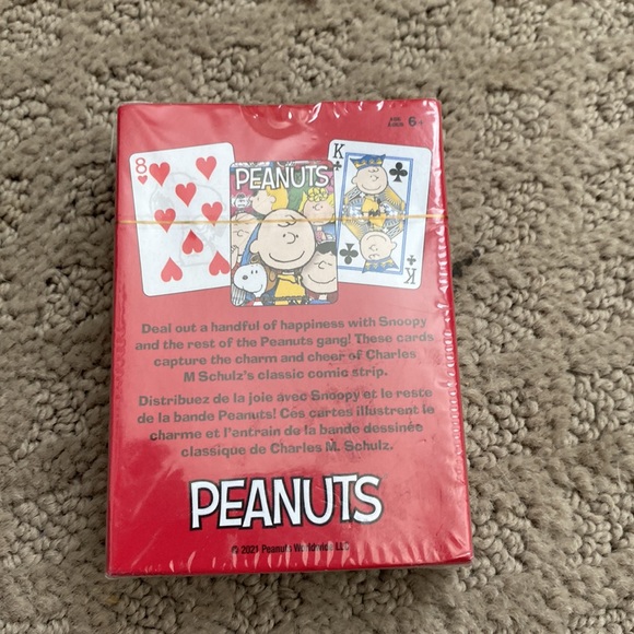 Peanuts | Other | Snoopy Peanuts Playing Cards | Poshmark